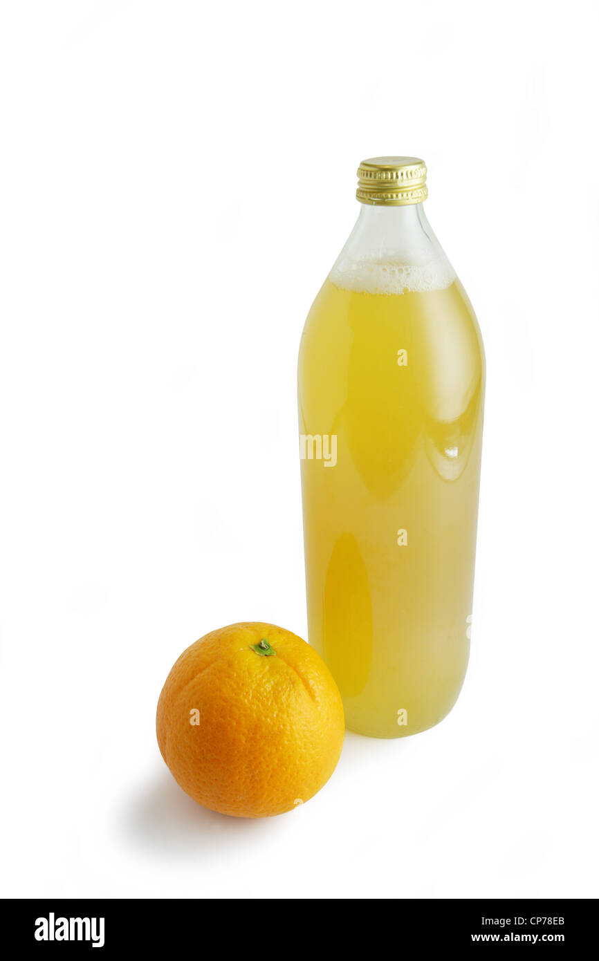 Holding juice bottle Cut Out Stock Images & Pictures - Alamy