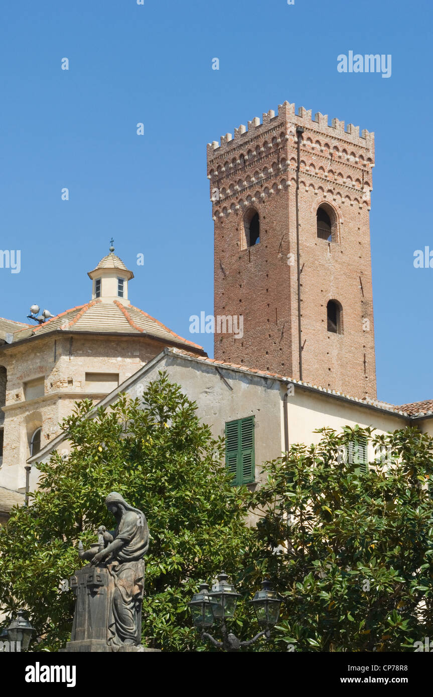 Old town albenga liguria italy hi-res stock photography and images - Alamy