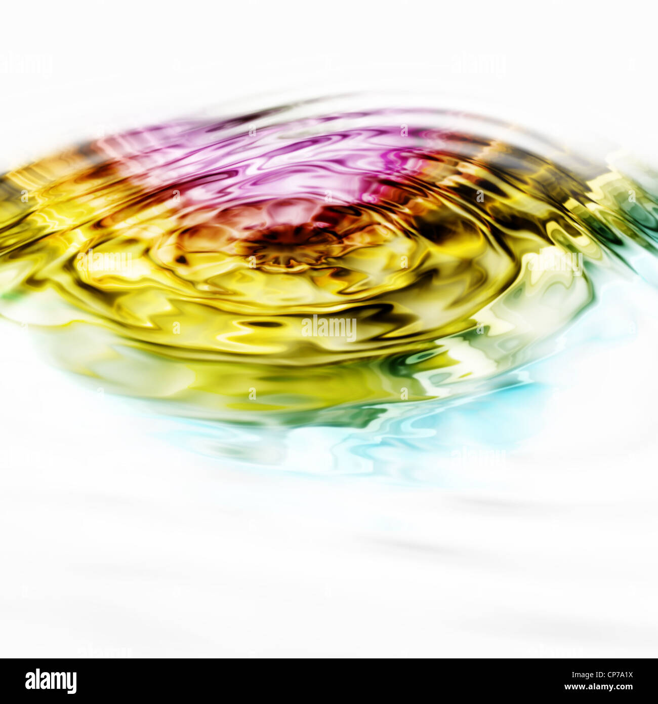 Illustrated wave background design Stock Photo - Alamy