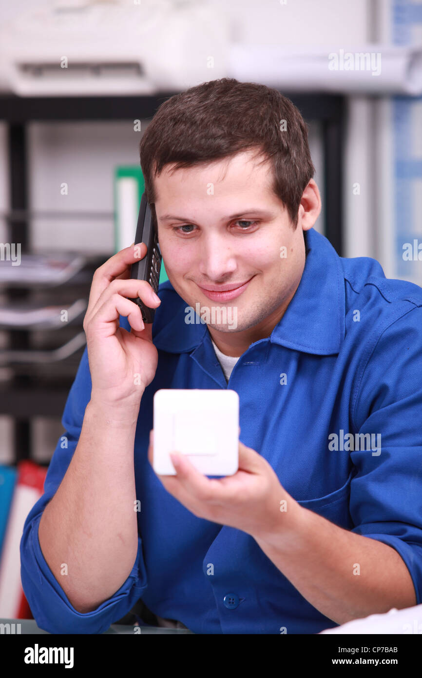 Telephone parts work hi-res stock photography and images - Alamy