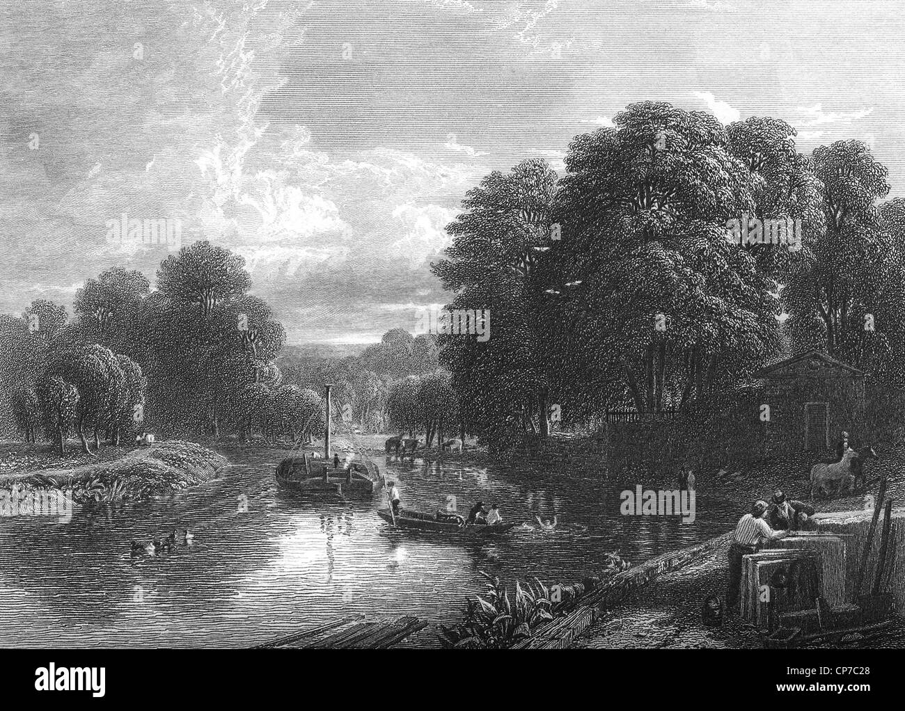 Thames victorian 1800s hi-res stock photography and images - Alamy