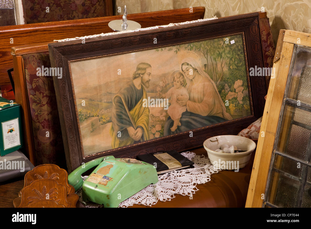 antiques and Interior view of the Eloia Theatre, Downtown Calvert Texas ...
