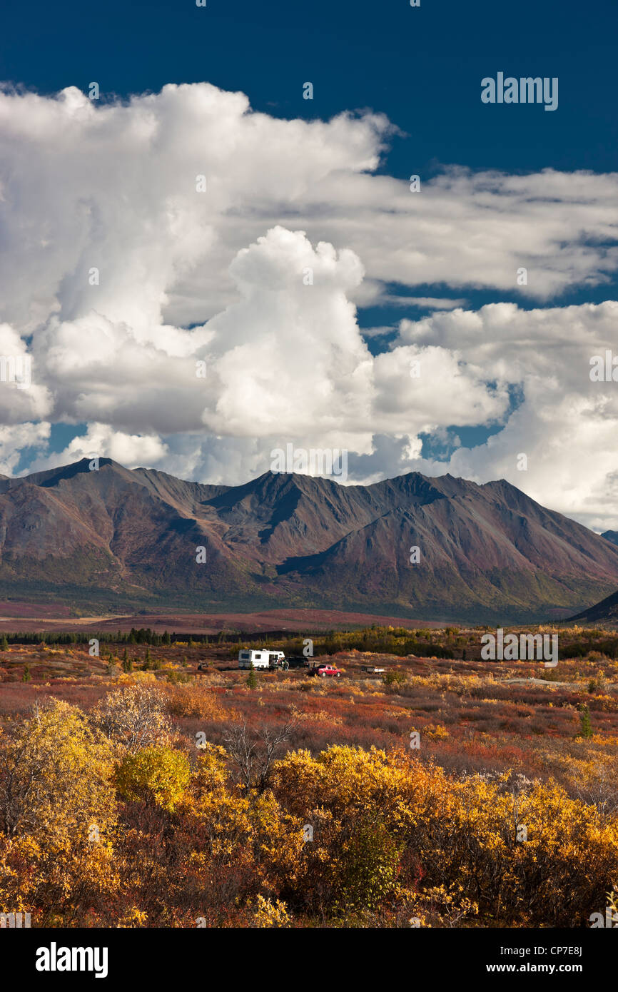 Motorhome park landscape concept hi-res stock photography and images ...