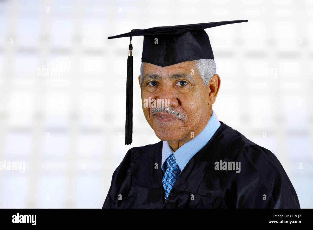 Senior citizen who has graduated from school Stock Photo - Alamy