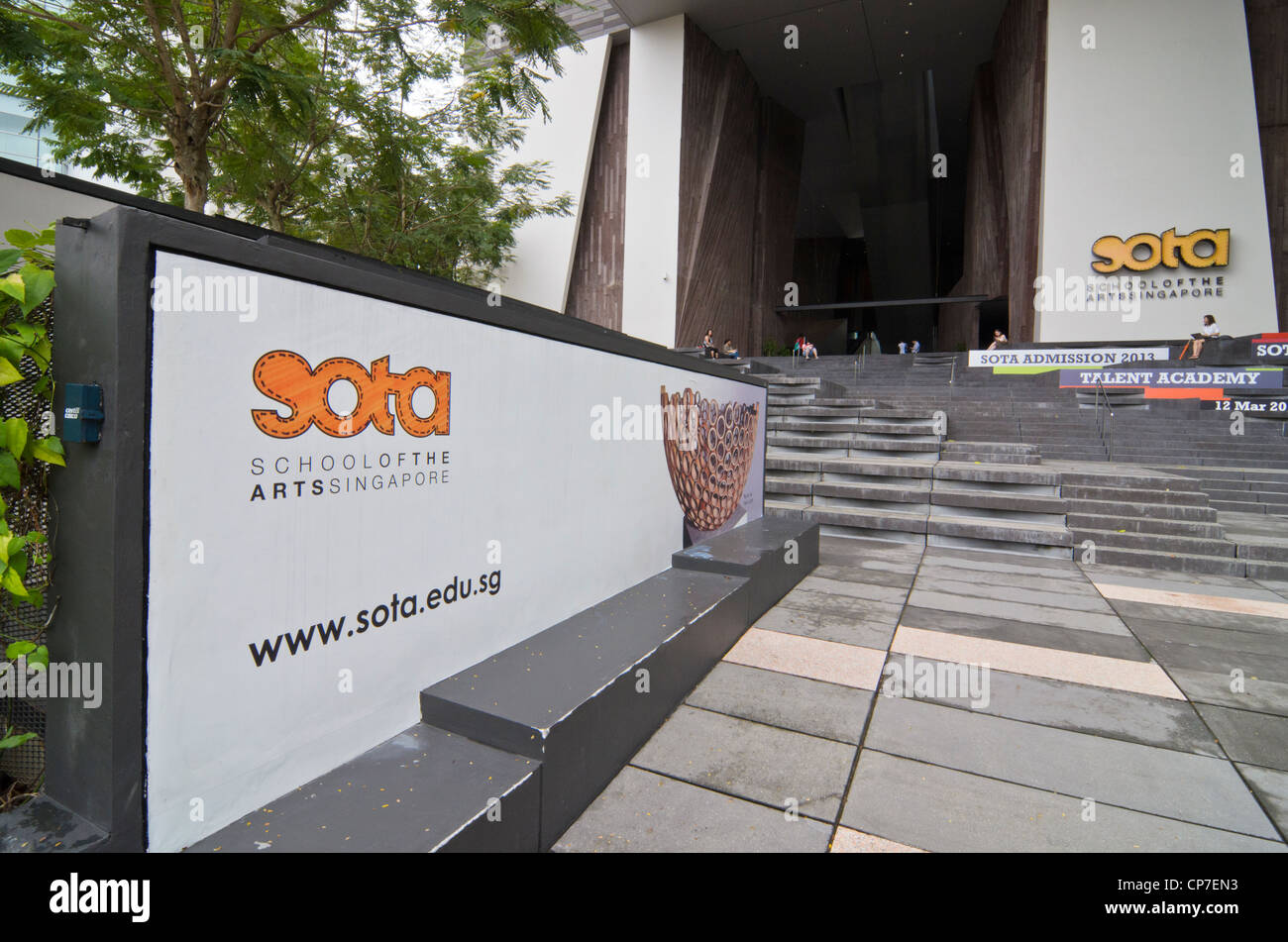 School of the Arts building, Singapore Stock Photo - Alamy