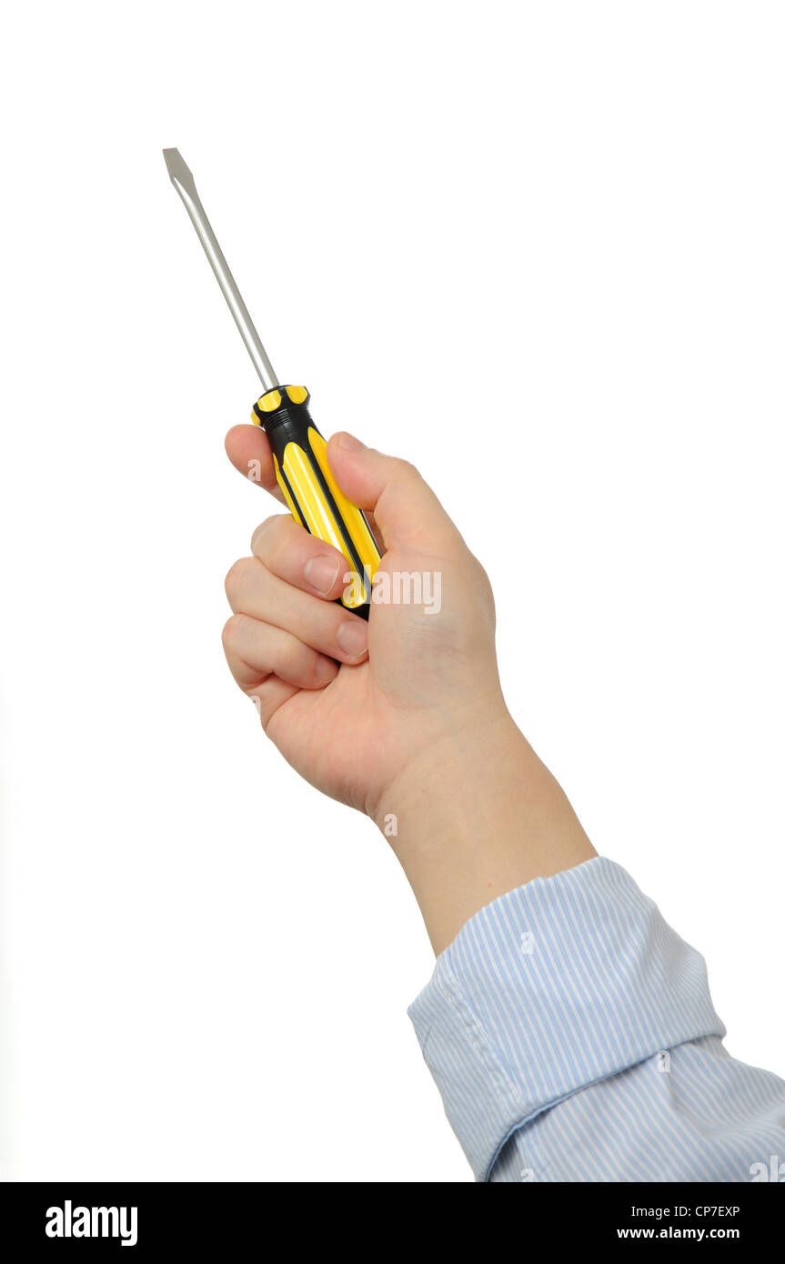 Flat head screwdriver hi-res stock photography and images - Alamy