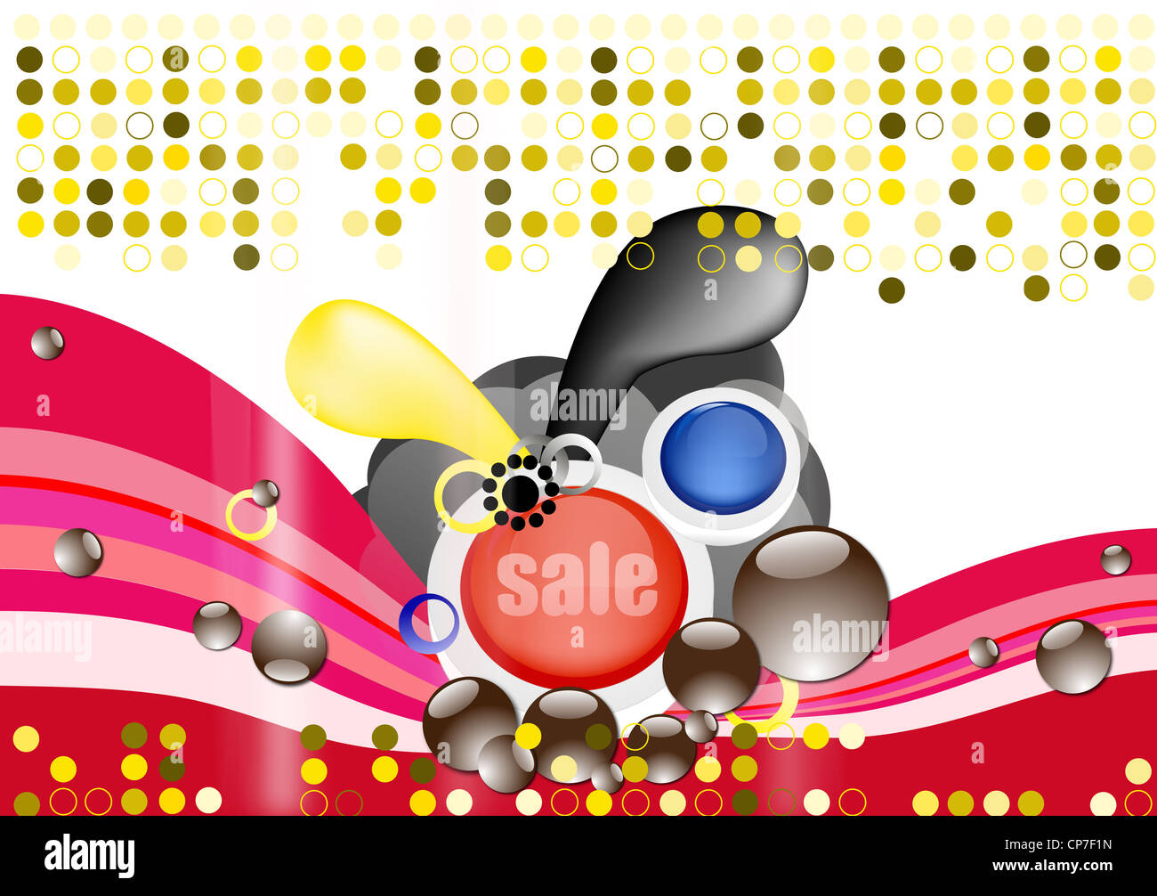 Colorful sale poster Stock Photo - Alamy