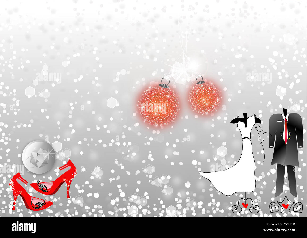 Abstract wedding invitation card Stock Photo - Alamy