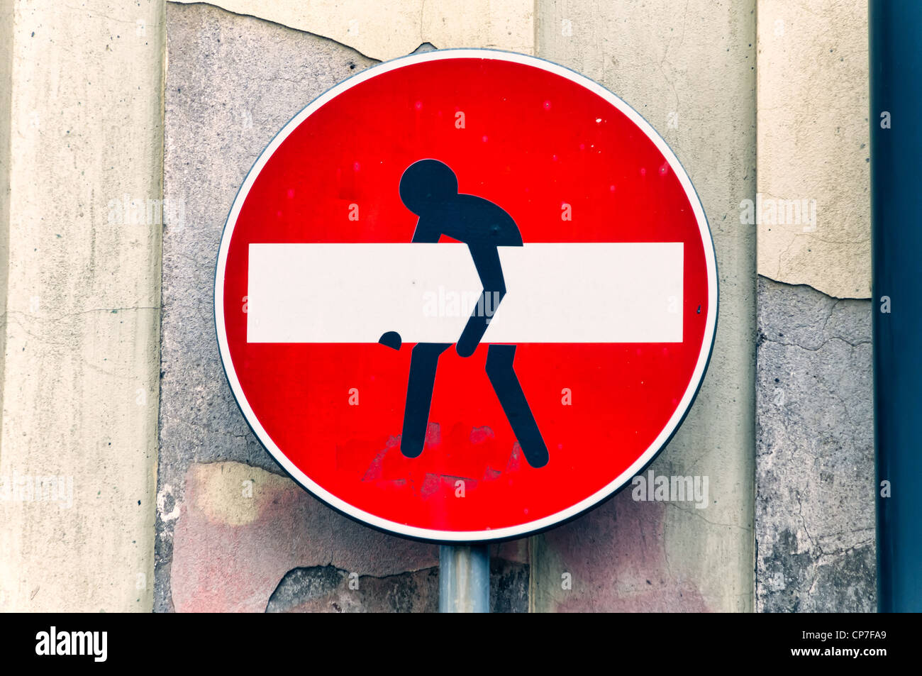 Stop sign cartoon hi-res stock photography and images - Alamy