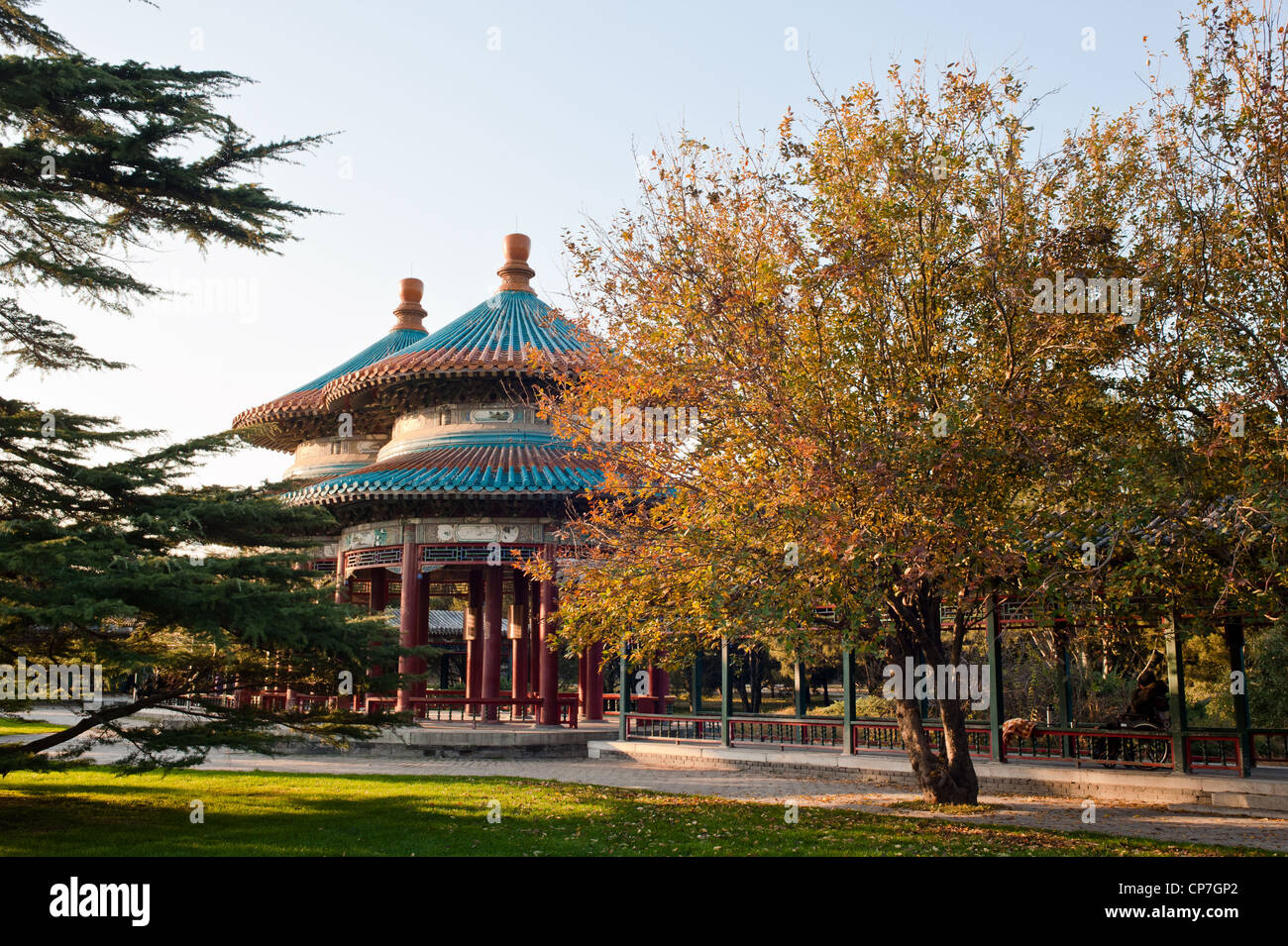 Pavilion in temple heaven hi-res stock photography and images - Alamy