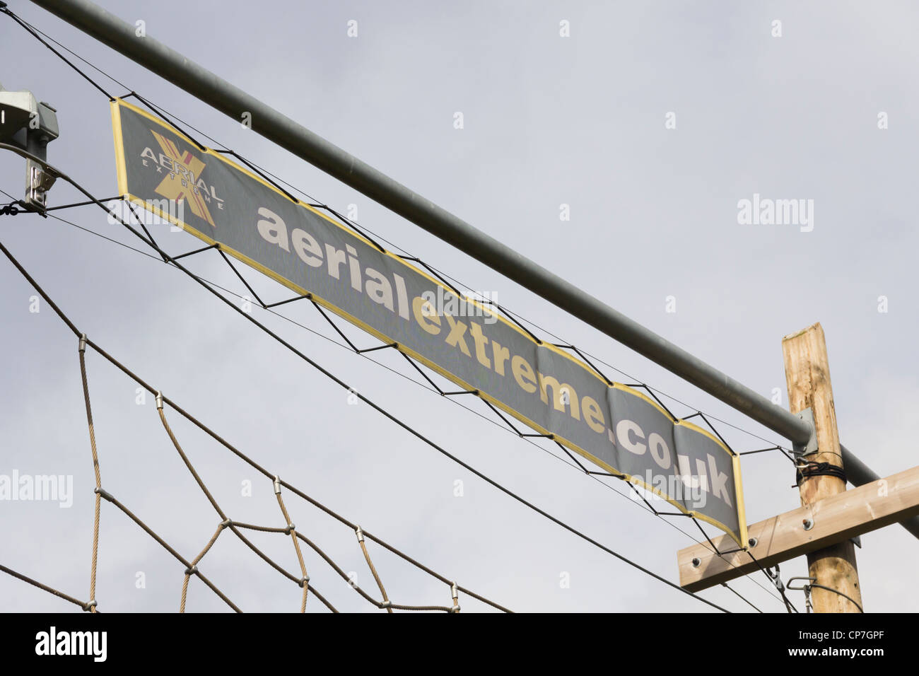 Aerial adventure course hi-res stock photography and images - Alamy