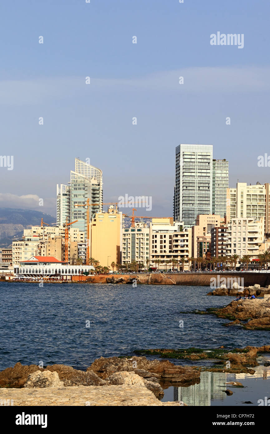 Beirut Skyline, Lebanon Stock Photo - Alamy