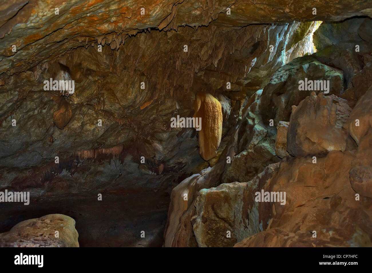 Limestone cave, Laos Stock Photo - Alamy