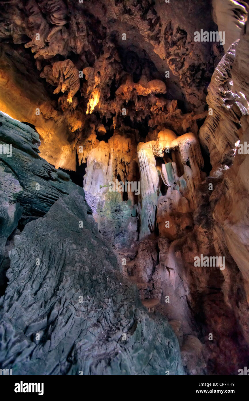 Limestone cave, Laos Stock Photo - Alamy