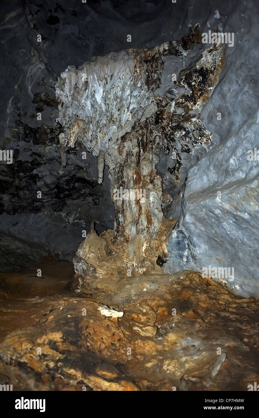 Limestone cave, Laos Stock Photo - Alamy