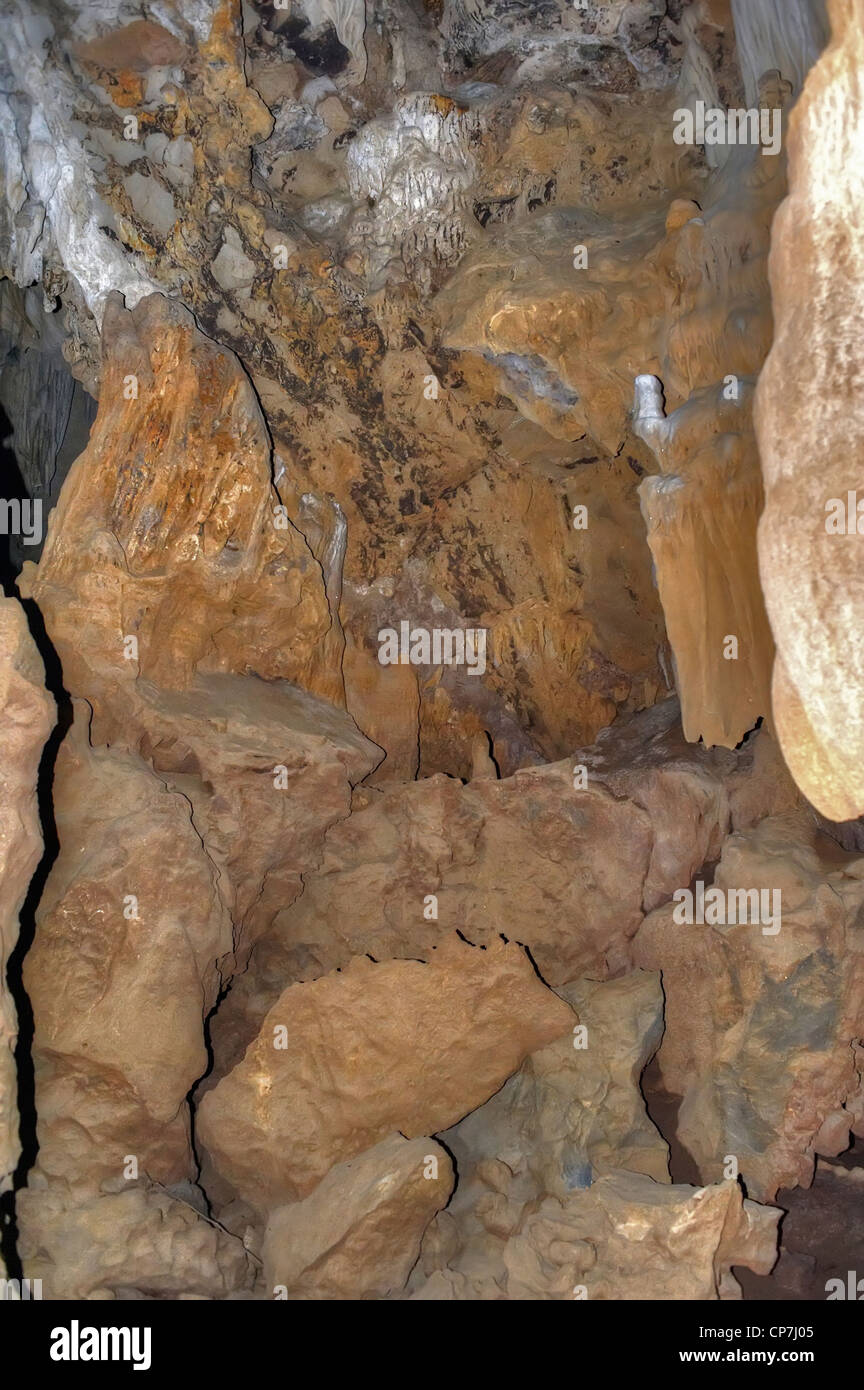 Limestone cave, Laos Stock Photo - Alamy