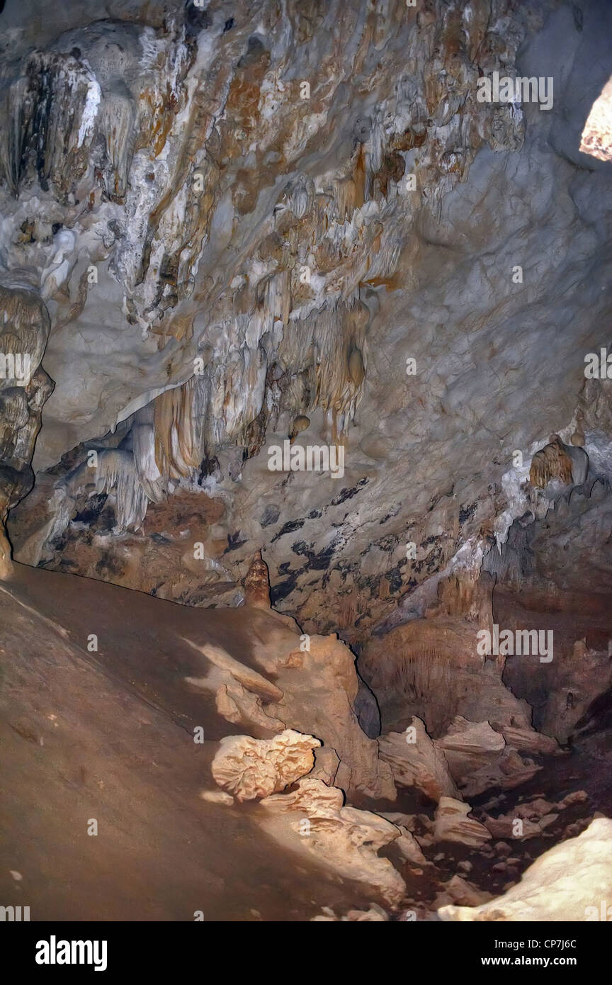 Limestone cave, Laos Stock Photo - Alamy