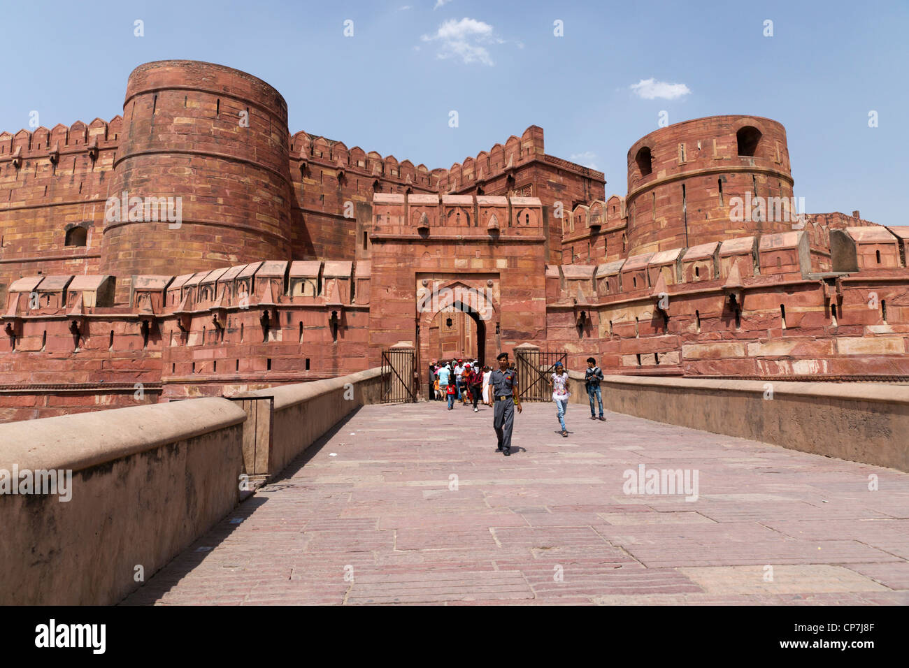 Red Fort Agra Stock Photo - Alamy