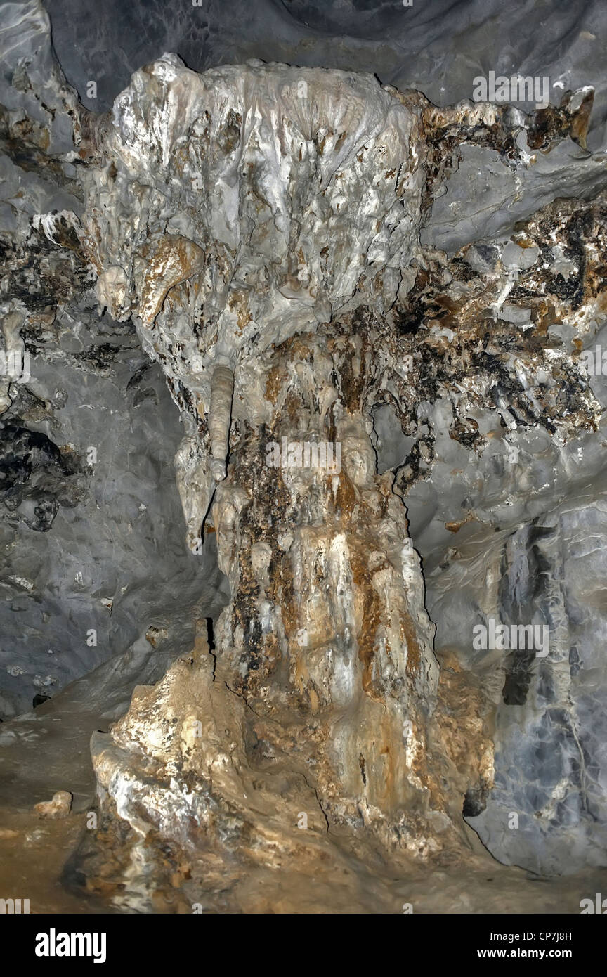 Limestone cave, Laos Stock Photo - Alamy