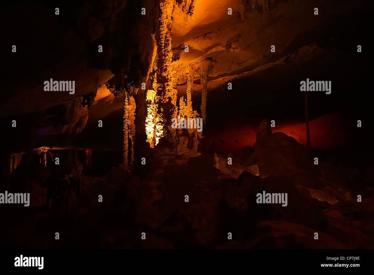 Limestone cave, Laos Stock Photo - Alamy