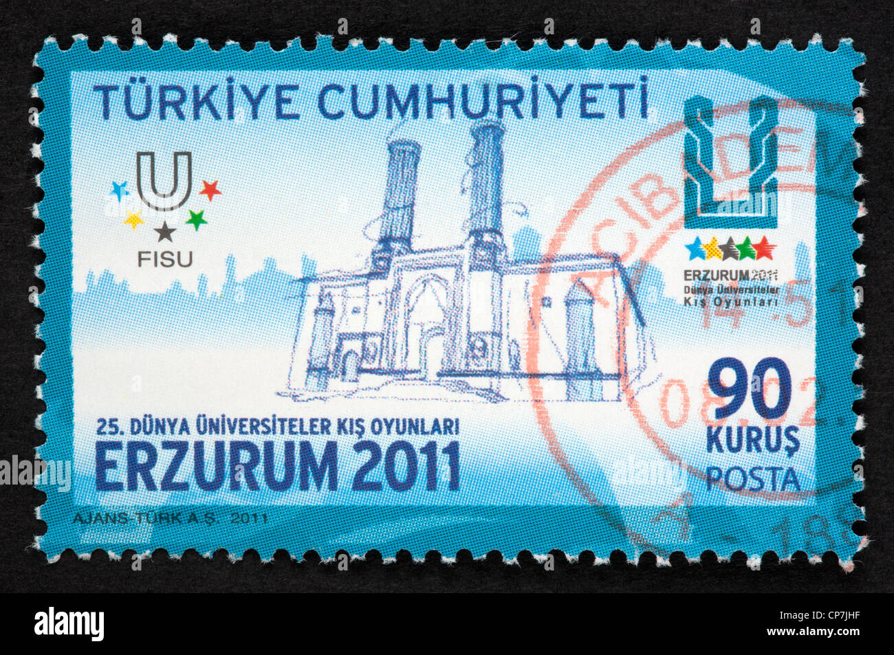 Postage stamp turkey hi-res stock photography and images - Alamy