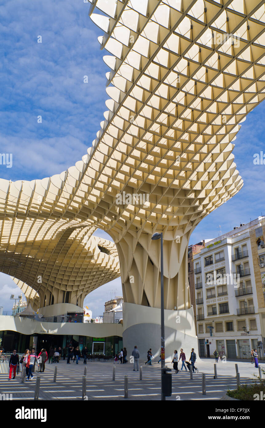 Metropolitan Parasol in Sevlle, Andalusia, Spain Stock Photo - Alamy