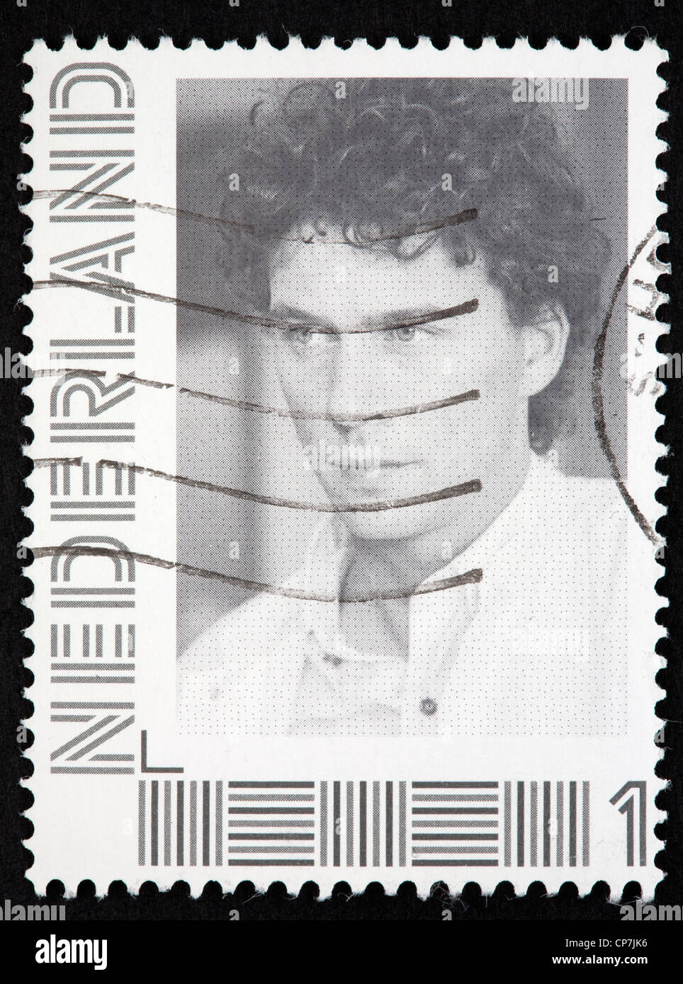 Dutch postage stamp Stock Photo - Alamy