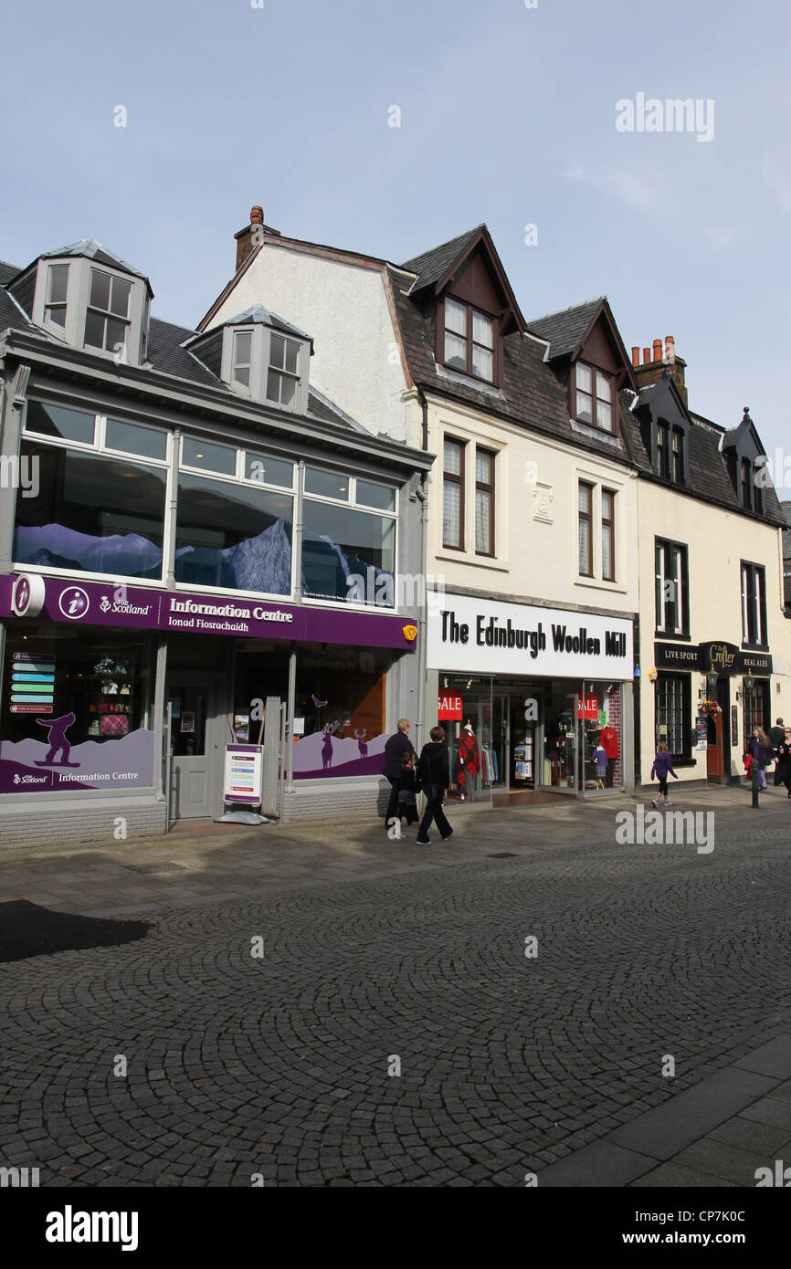Fort william street scene hi-res stock photography and images - Alamy