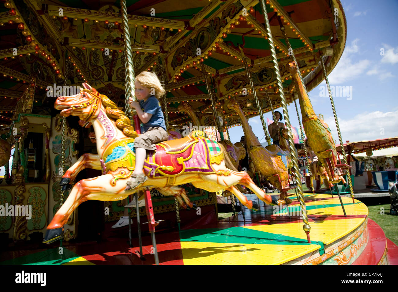 Carousel, Tankerton Slopes, Tankerton, Whitstable, Kent, England, UK ...