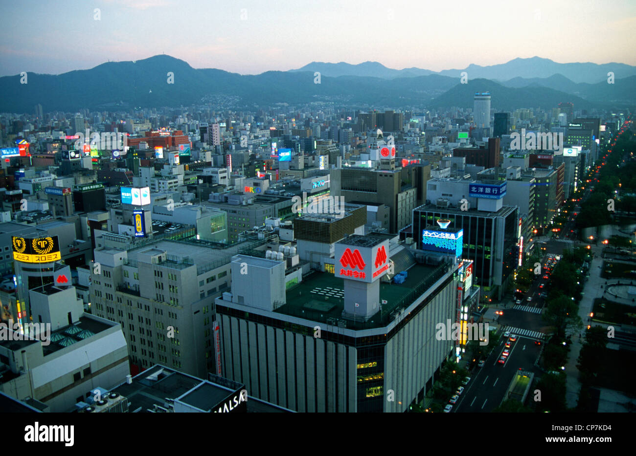 Sapporo skyline hi-res stock photography and images - Alamy
