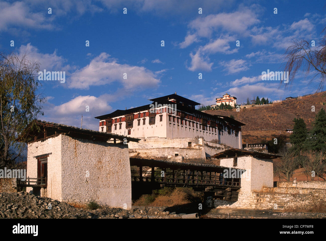 Bhutan, Paro, Paro Dzong Stock Photo - Alamy