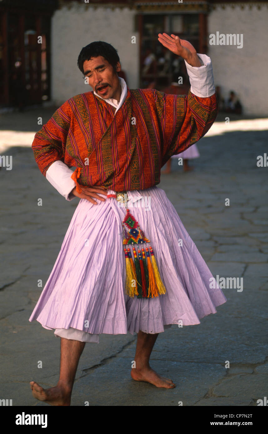 Bhutan, Trongsa, festival, religious, dancer Stock Photo - Alamy