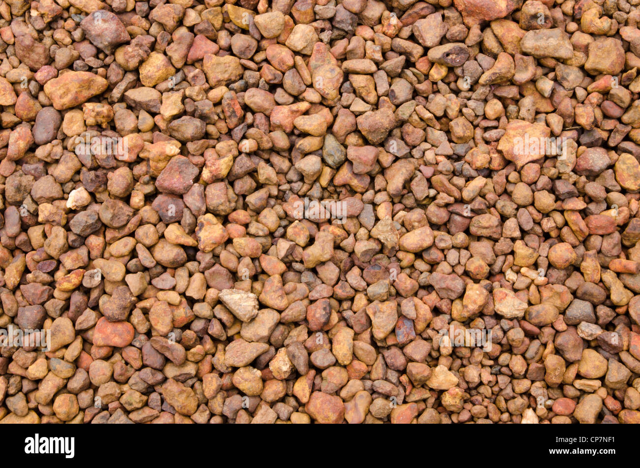 Brown pebble for background Stock Photo - Alamy