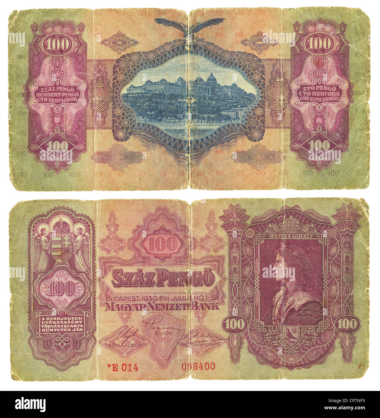 100 banknote hungary Cut Out Stock Images & Pictures - Alamy