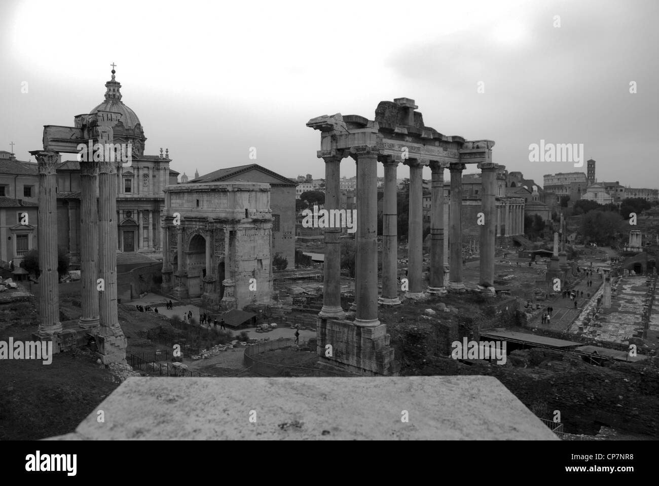 Rome. Imperial forums Stock Photo - Alamy