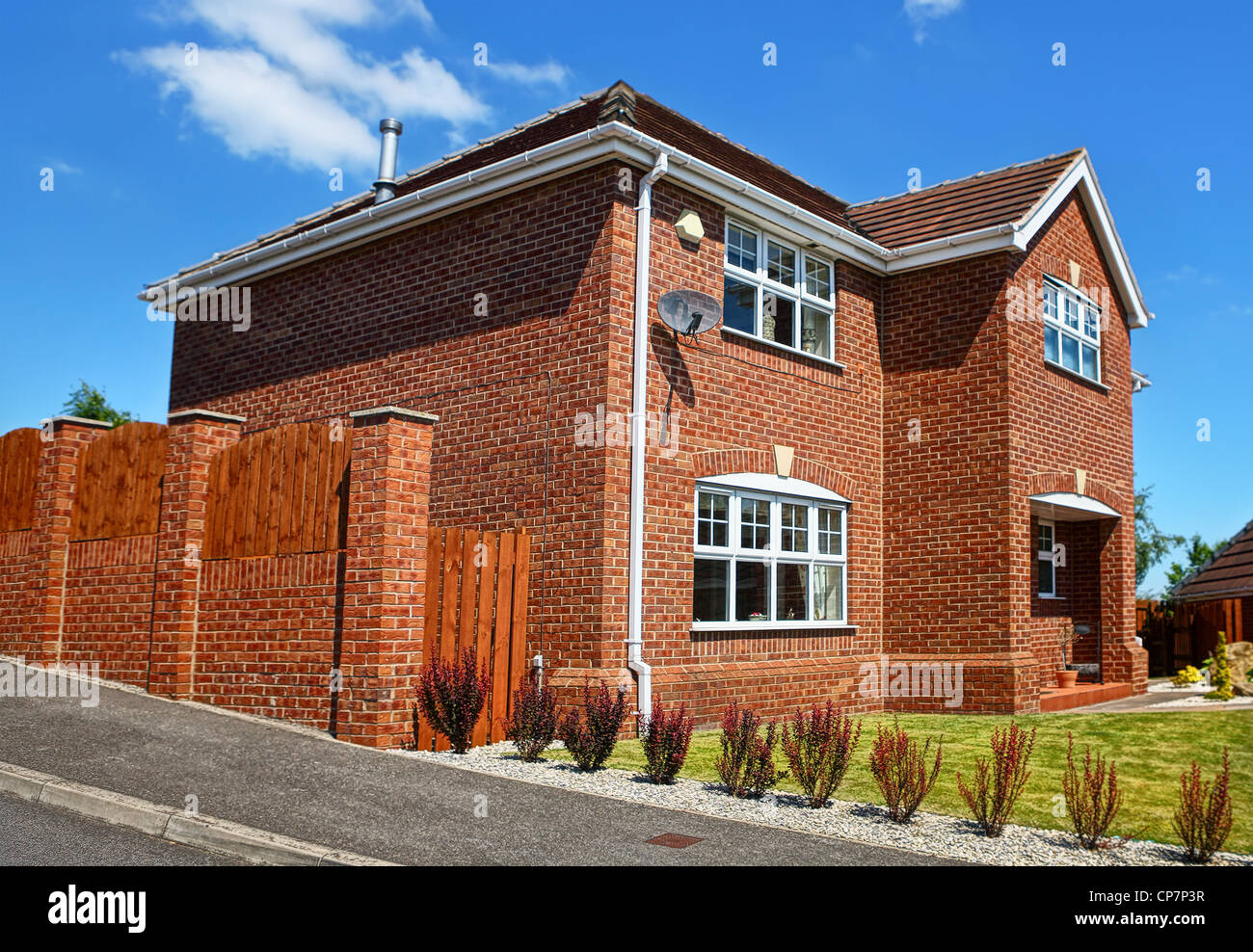 A typical English house Stock Photo - Alamy