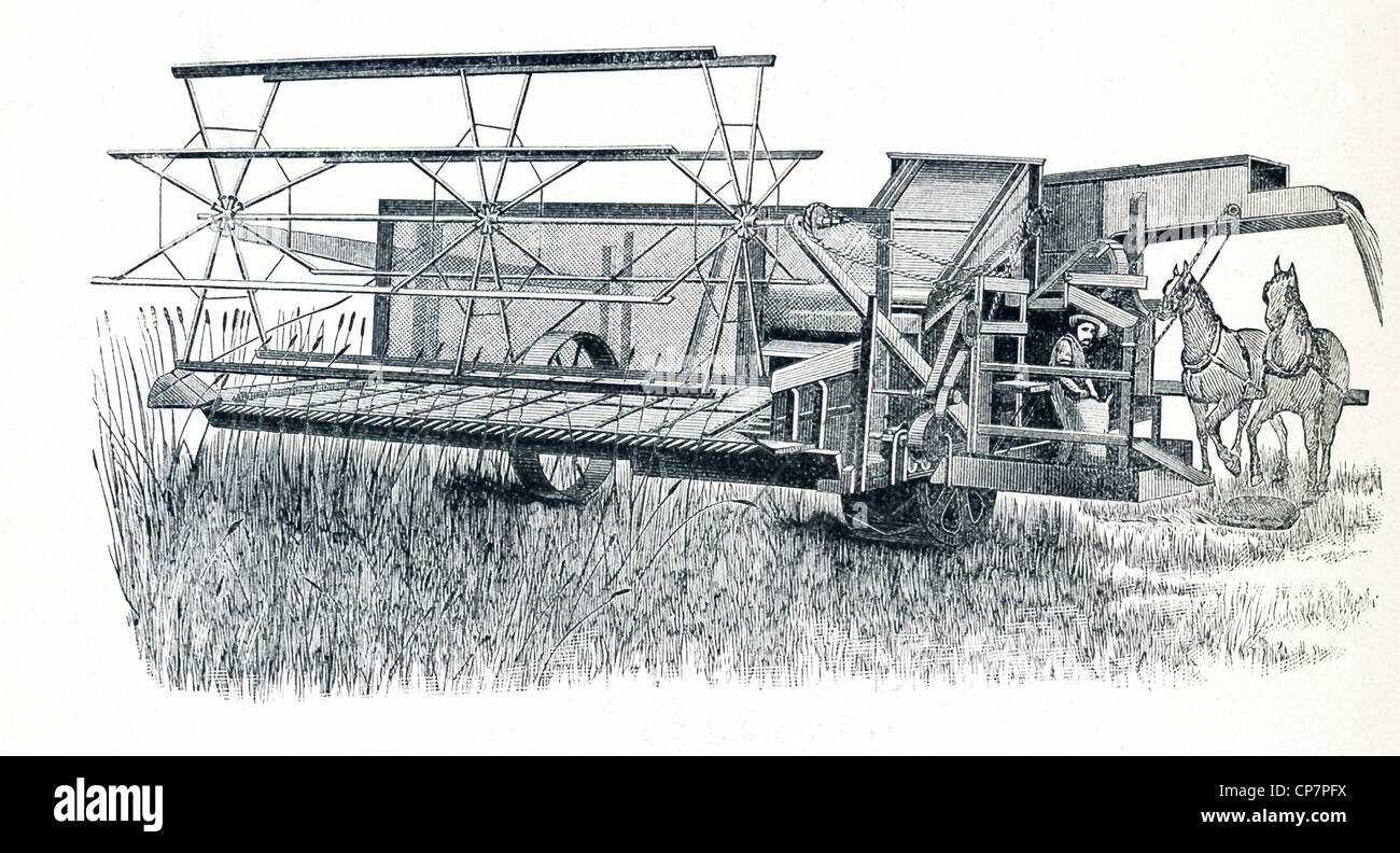 Farming in 1880s hi-res stock photography and images - Alamy