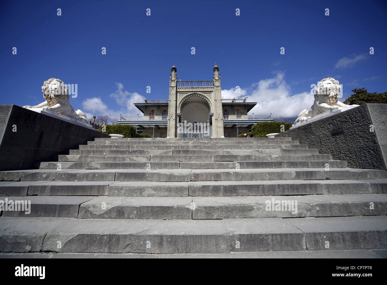 The alupka palace hi-res stock photography and images - Alamy