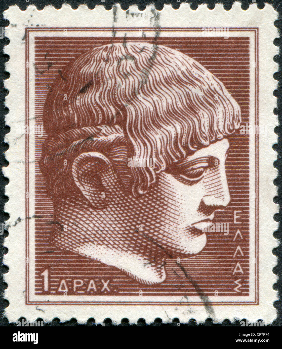 Greek postage stamps hi-res stock photography and images - Alamy