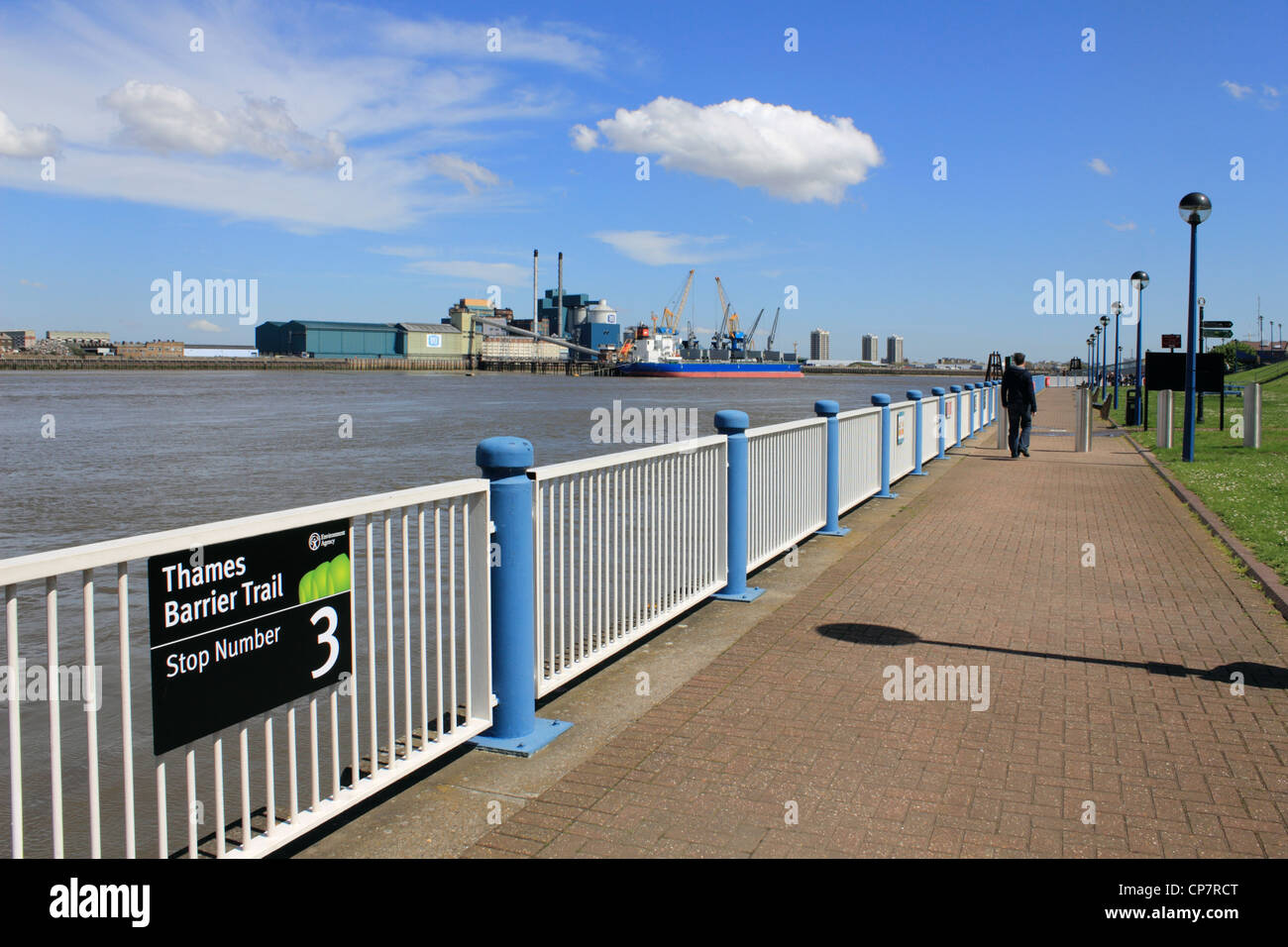 The Thames Barrier Trail and the Tate and Lyle factory in Woolwich ...