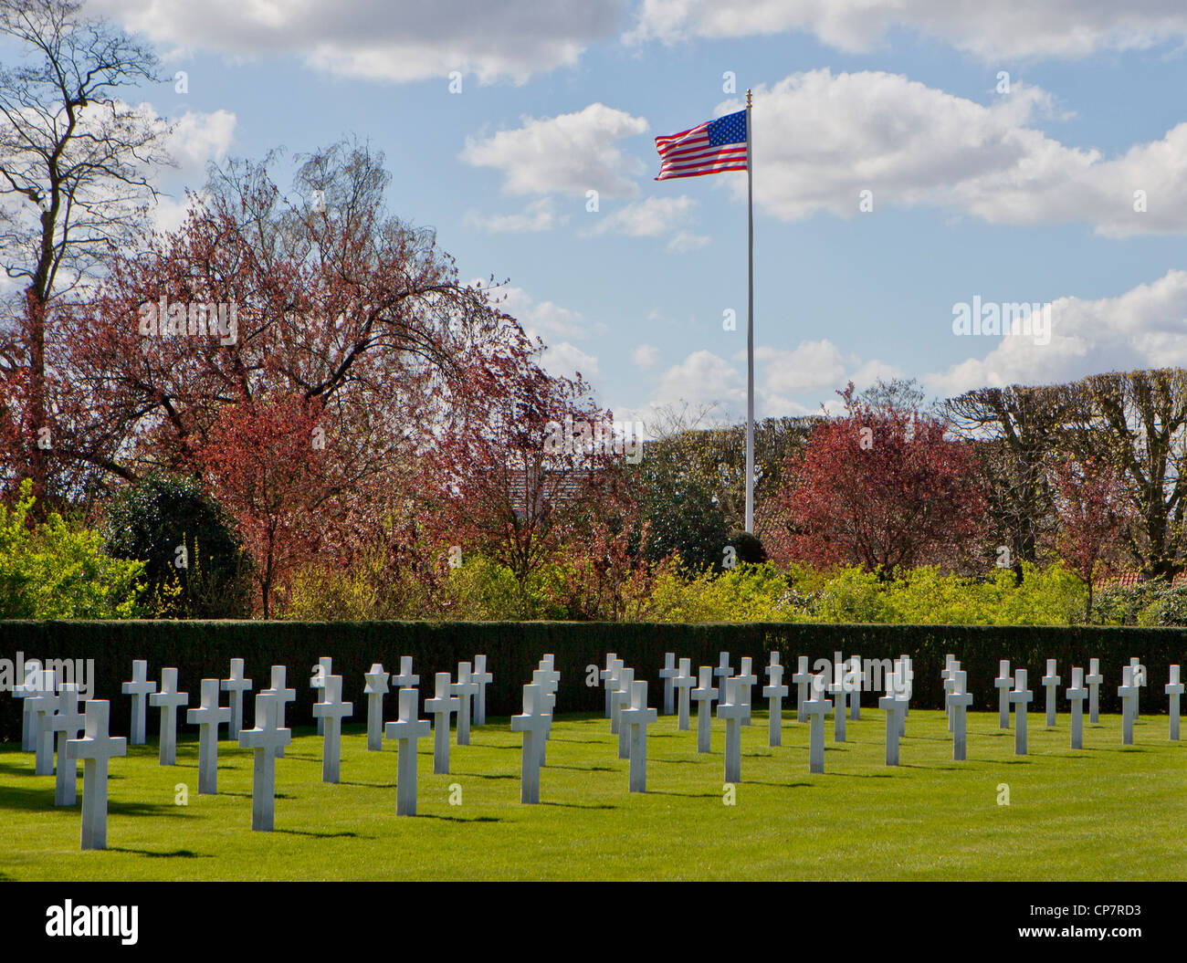 Flanders Field American First World War Cemetery near Waregem in ...
