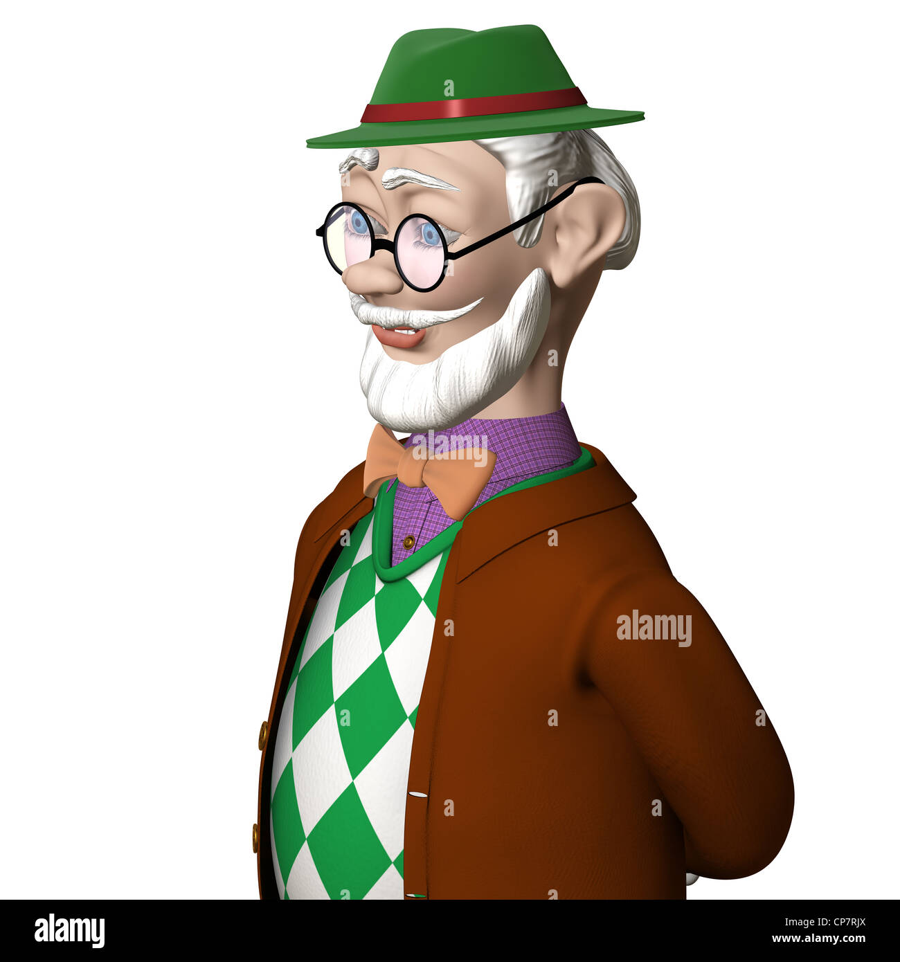 Side look on doctor who are thinking Stock Photo - Alamy