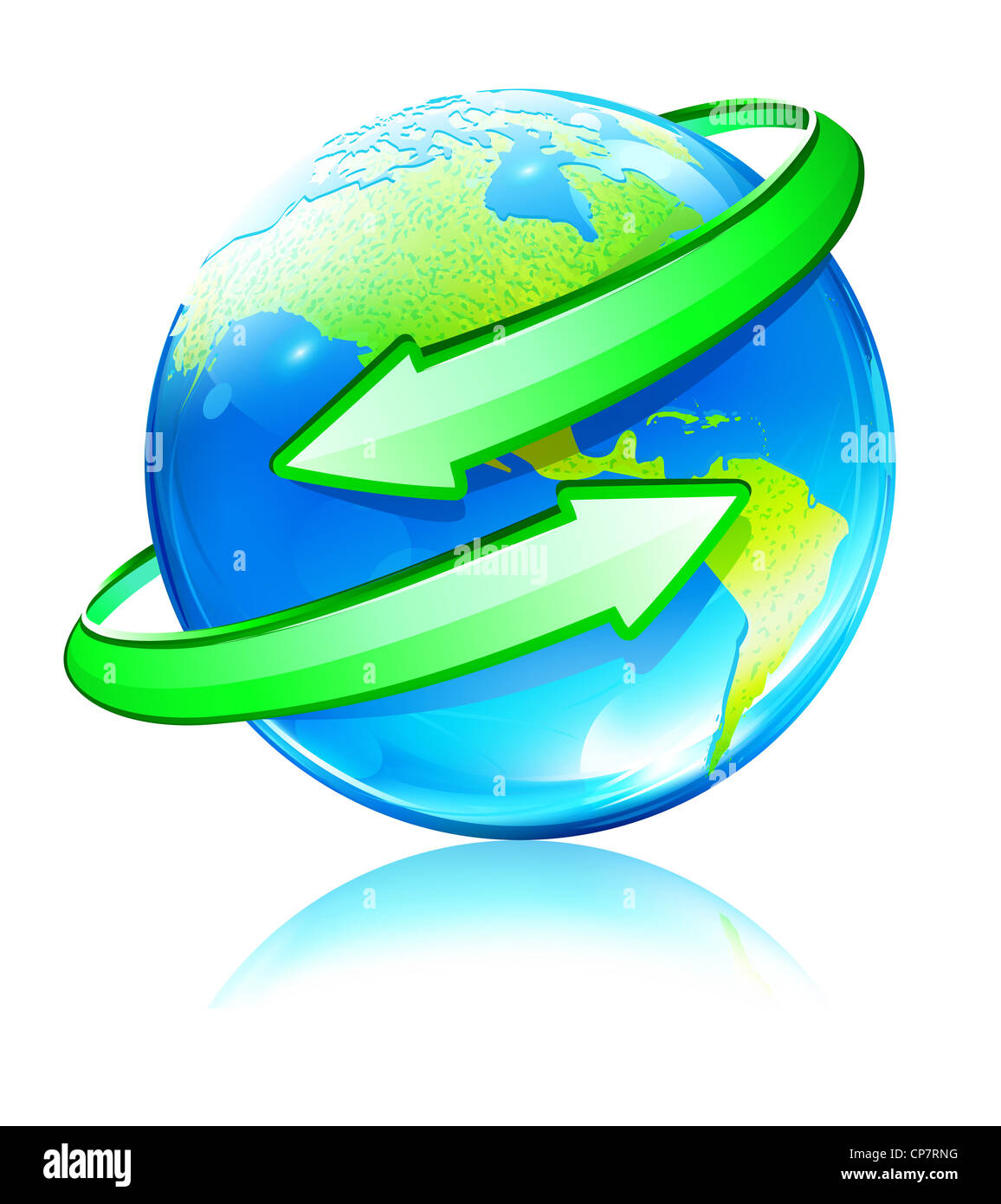 Globe of arrows hi-res stock photography and images - Alamy