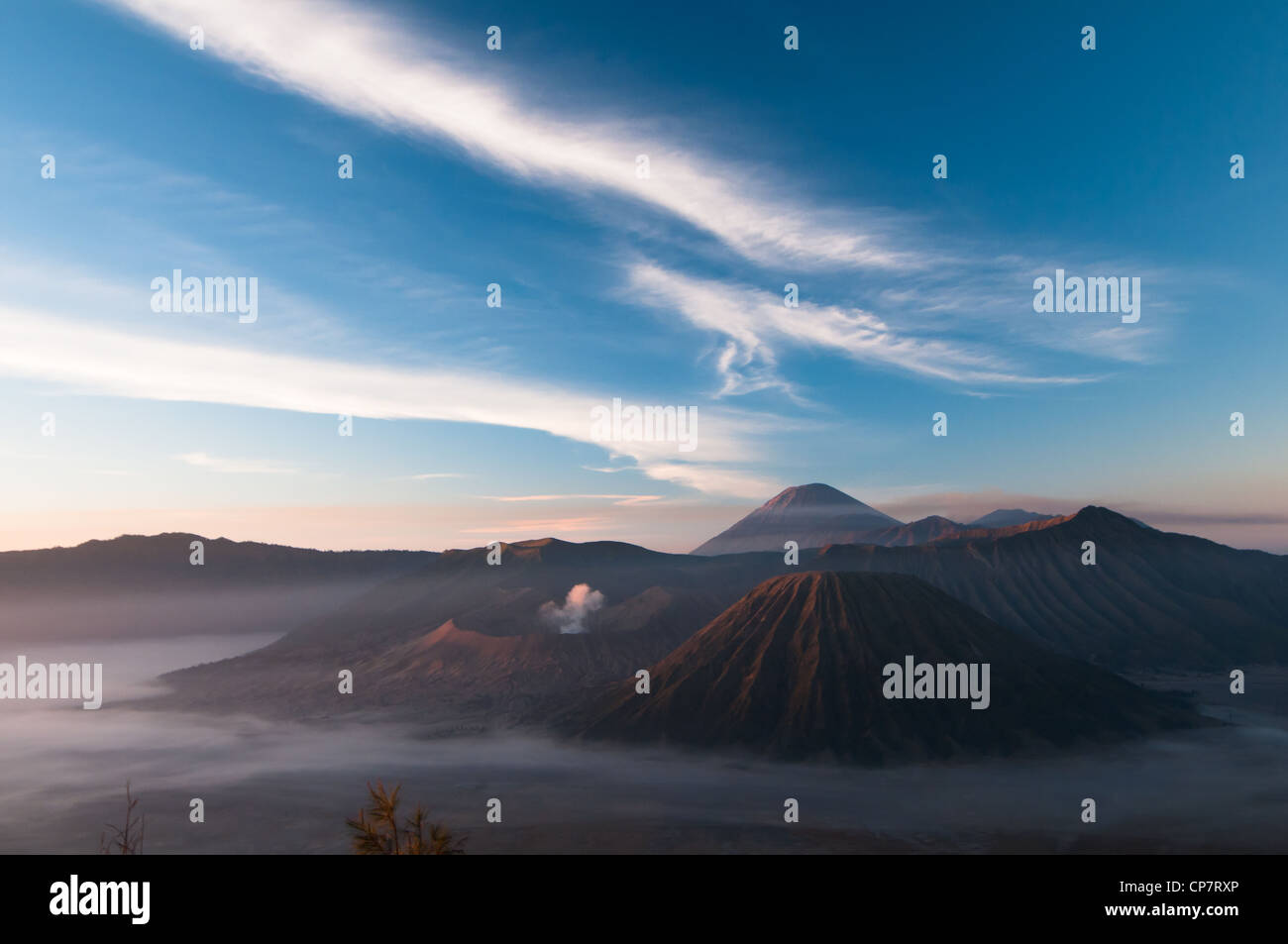 Gunung Bromo Volcano on Java Island in Indonesia Stock Photo - Alamy