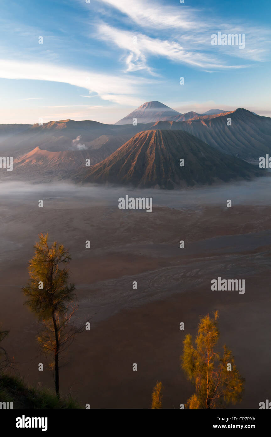 Gunung Bromo Volcano on Java Island in Indonesia Stock Photo - Alamy
