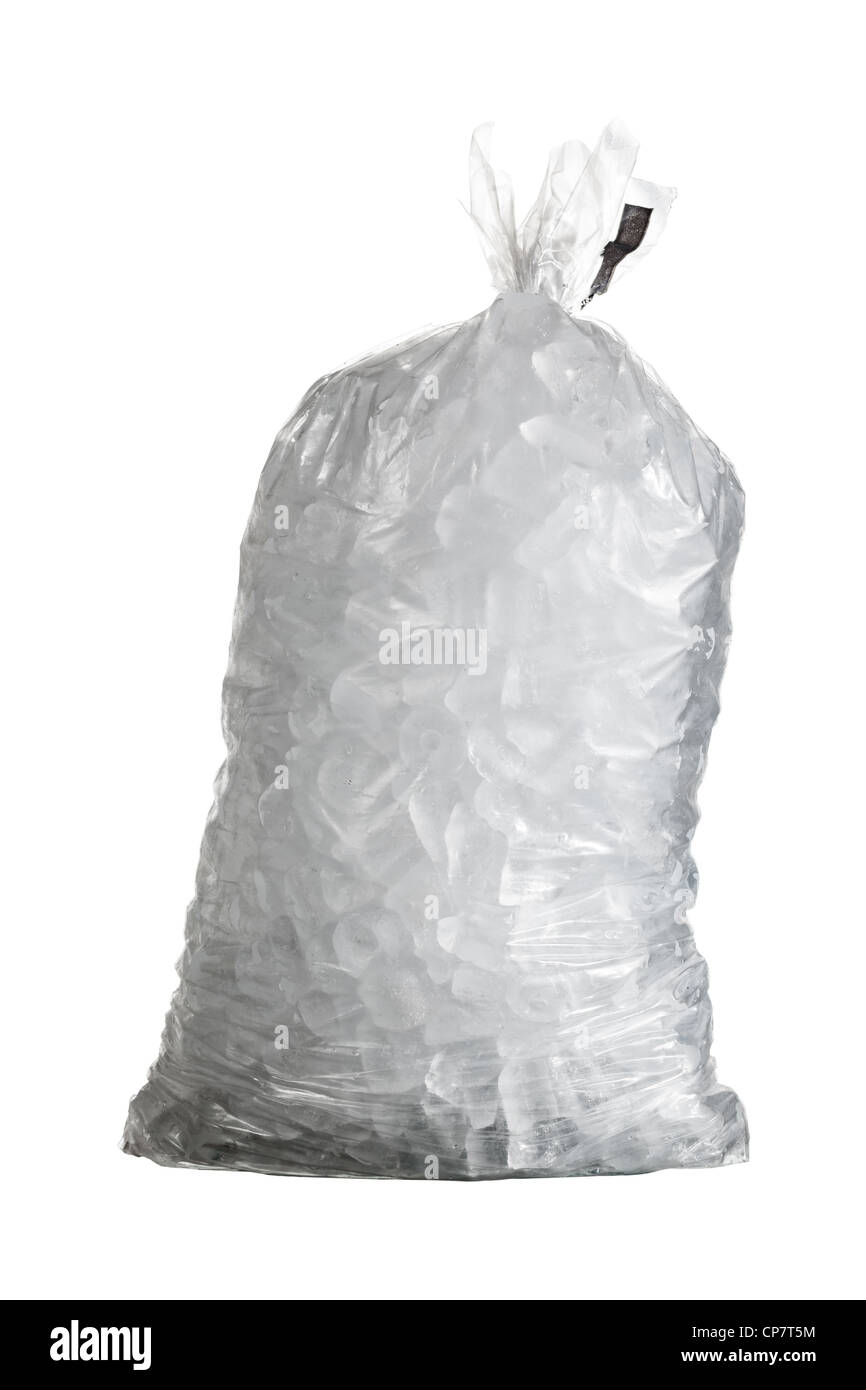 Plastic bag ice cubes hi-res stock photography and images - Alamy
