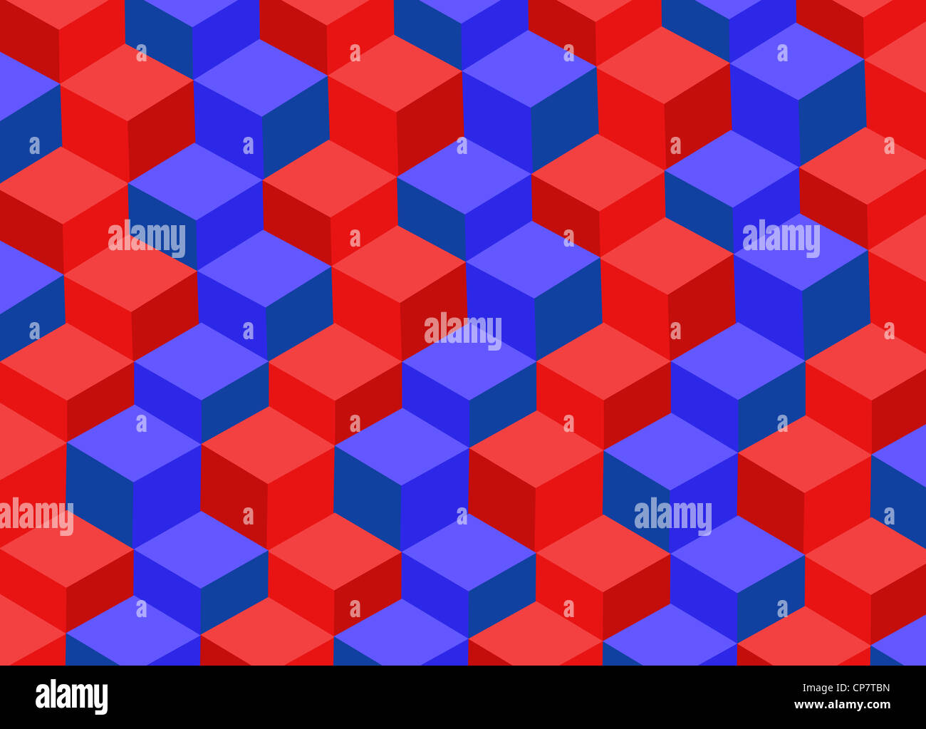 Abstract 3d square background Stock Photo - Alamy
