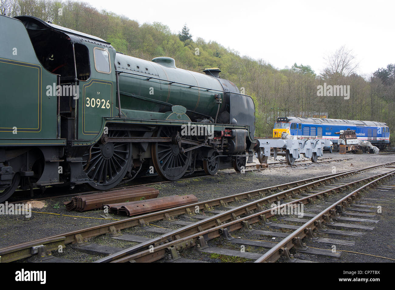 Repton steam locomotive hi-res stock photography and images - Alamy