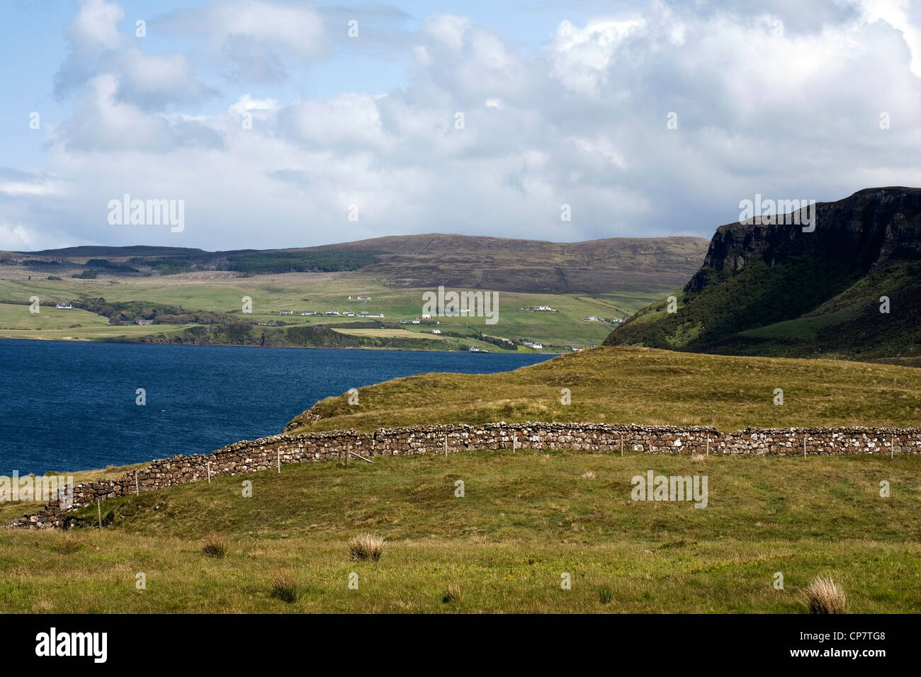 Coastal view toward Waternish from Claigan Dunvegan Isle of Skye ...