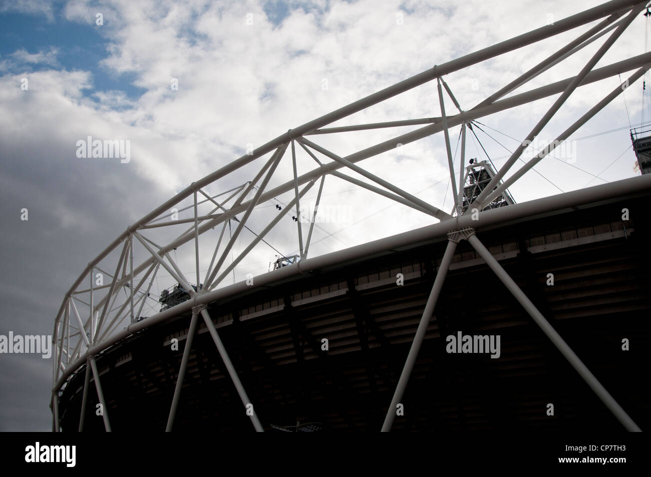 Olympic stand construction hi-res stock photography and images - Alamy